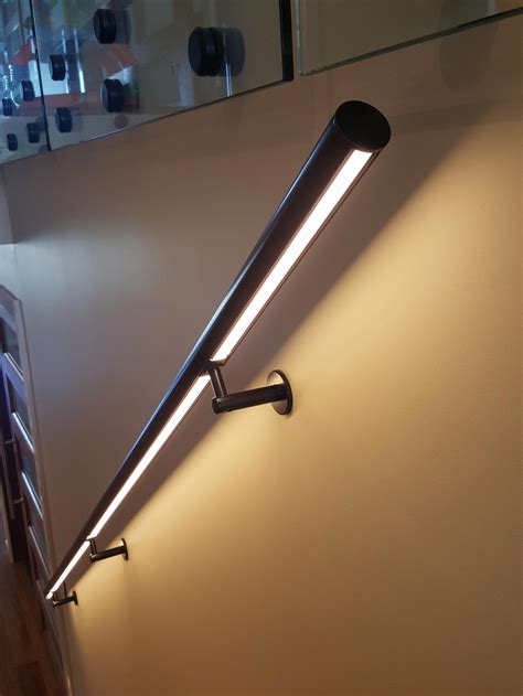 Stair Rail With Lights At Allison Stefanie Blog