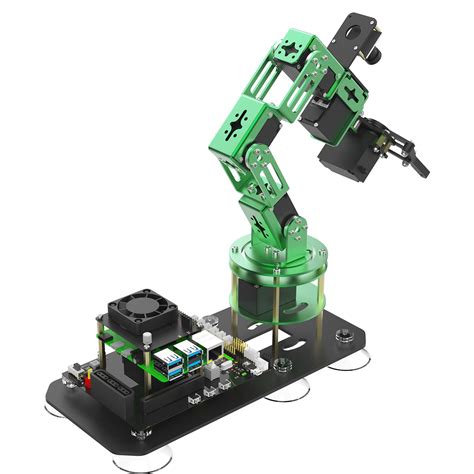 Yahboom Robotics Arm Kit 6dof With Raspberrypi 5 4gb Ram Desertcart India