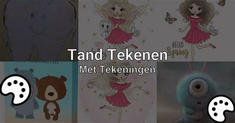 Tand Tekenen Met Tekeningen Tekenen Nu