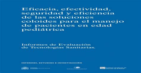 Eficacia Efectividad Seguridad Y Eficiencia De Las Iacses10