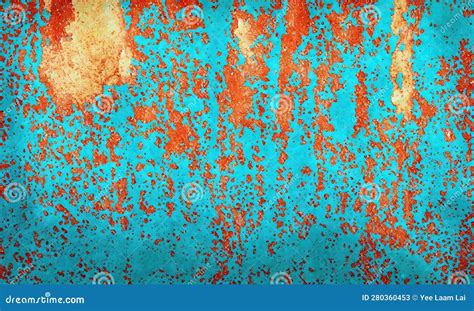 Oxidized Copper Metal Grunge Wall Texture Vintage Antique Weathered