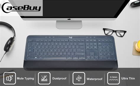 Keyboard Cover Skin For Logitech Mk545 Mk540 Advanced Keyboard Logitech Mk545