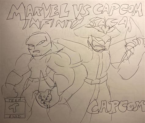 Marvel Vs Capcom Infinity Saga Box Art By Batesmanics On Deviantart