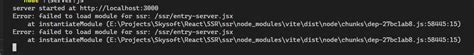 Getting Error On Ssr · Vitejs Vite · Discussion 7814 · Github