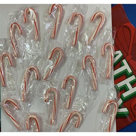 Combo Of 10 Mini Brachs Peppermint Candy Canes Usa Shopee Malaysia