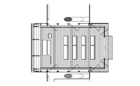 Projector Room Detail Dwg File