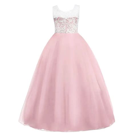 دختران گل توری پرنعمت لباس عروس ماکسی