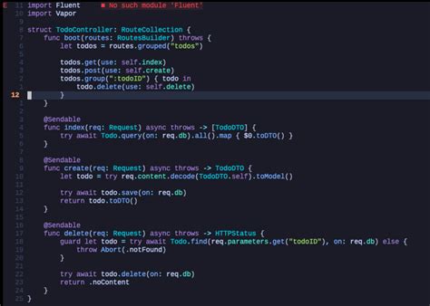 how can i make use of vapor and fluent in neovim using lsp using