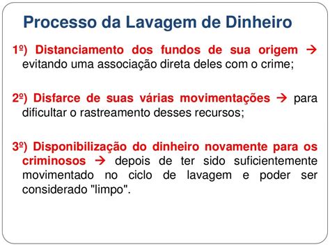 Crime De Lavagem De Dinheiro