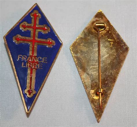 INSIGNE DES FORCES Navales Françaises Libres Le perchoir grand modèle
