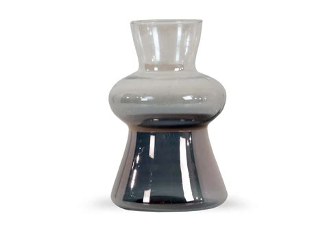 Grey Taper Glass Vase Parallel Ez Living Furniture
