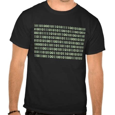 computer geek 101010 binary code numeric tee shirt zazzle tee