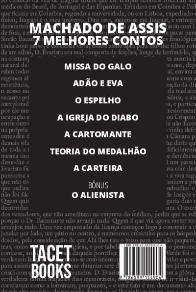 7 Melhores Contos De Machado De Assis Loja Da Editora Tacet Books