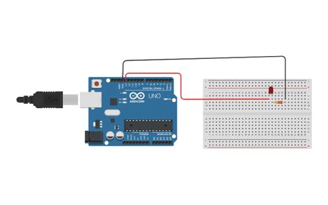 Circuit Design Arduino Mega 2560 Embarcado Tinkercad