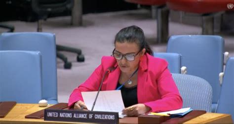 Briefing By Ms Nihal Saad Director Of Unaoc At The United Nations