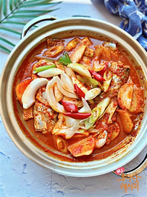 백종원 갈치조림 레시피 감자 갈치조림 양념장 황금레시피 네이버 블로그