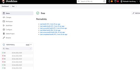 Rishabh Varshney On Linkedin 90daysofdevops Devopsengineer Devops Jenkins Jenkins