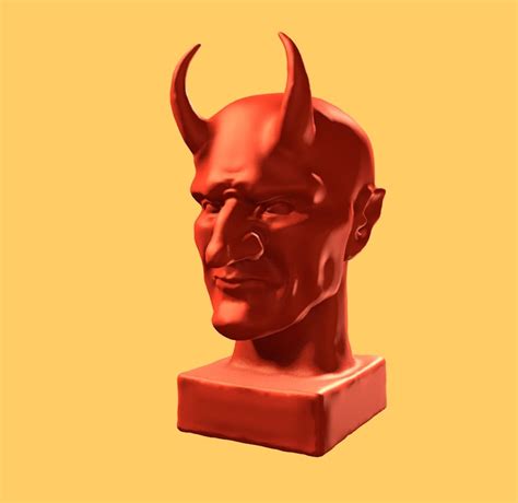 3d Devil Horns Model Turbosquid 1453069