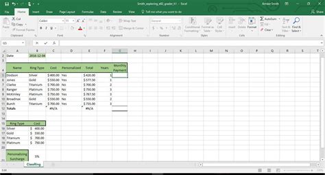 Pmt Function Rexcel