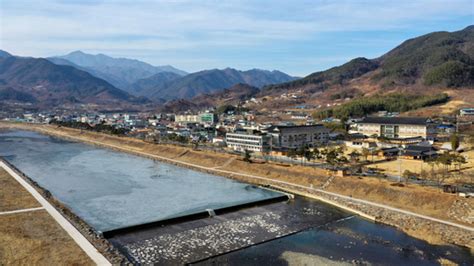 산청군 하천자연재해 위험지구 개선 사업