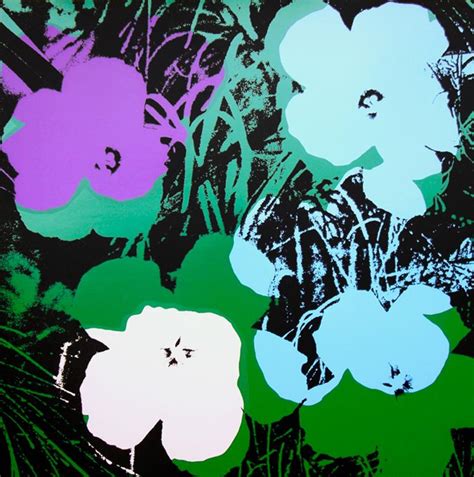 Andy Warhol Flowers Portfolio Set 10 Silkscreens Pop Art American Icon