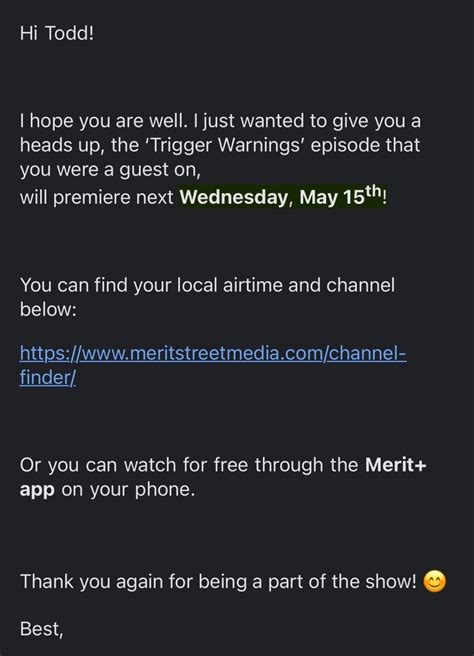 Todd Kashdan Writes A Great Newsletter And A Recent One Set Out His