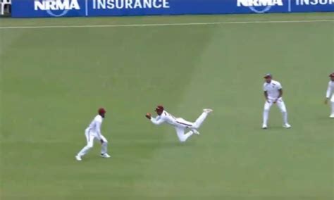 Kevin Sinclairs Spectacular Catch Sends Labuschagne Packing In Memorable Test Debut