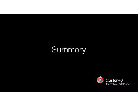 Behind The Scenes With Docker Volume Plugins Ppt