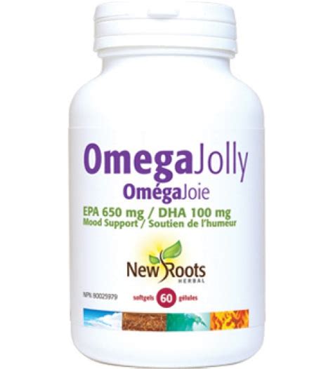 Supplements And Vitamins New Roots Herbal Omega Jolly 60 Soft Gels