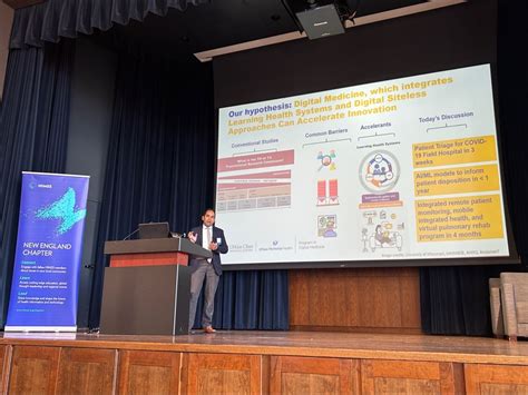 himss new england on linkedin dr apurv soni presents the work on