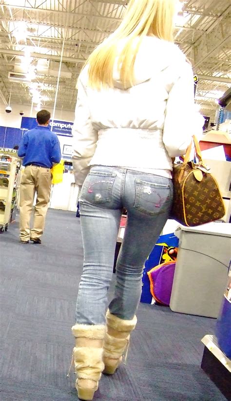 Candid Jeans Booty Culonas Big Ass Piernas