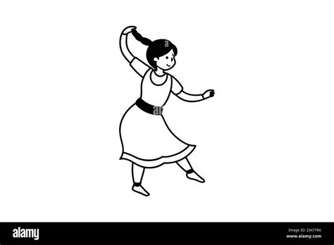 Dance Pose Style Vector Stock Vector Image And Art Alamy