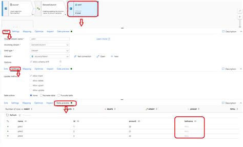 Dataflow Copy Data From Blob To Sql Via Azure Data Factory Stack