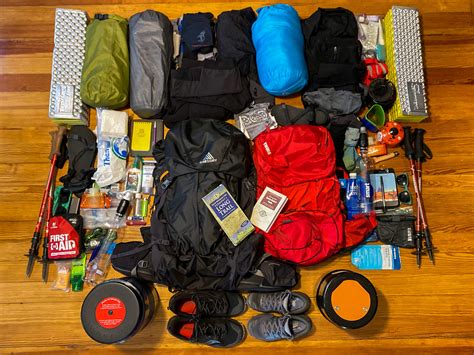 Long Trail Gear List Trekking Sketches