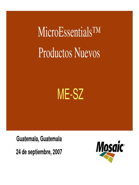 Microessentials Me Sz Español Compatibility Mode Pdf