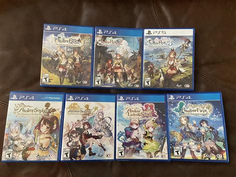 My Atelier Game Collection So Far Ratelier