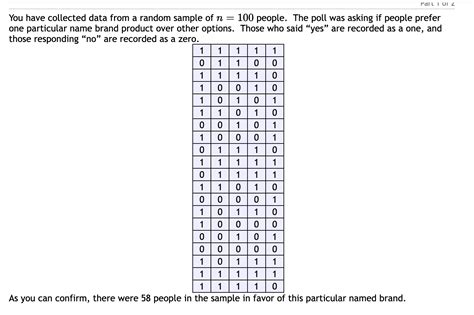 Solved You Have Collected Data From A Random Sample Of N 100 Chegg