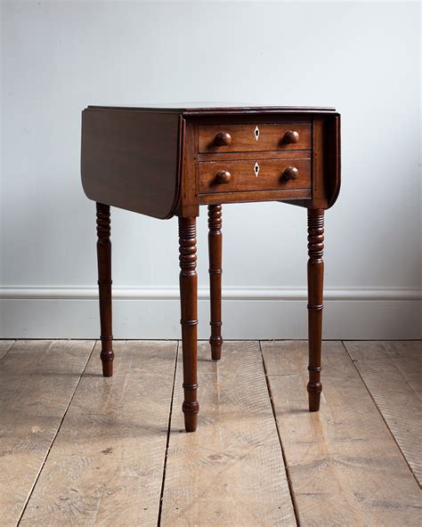 Regency Work Table Antique Work Table Sewing Table Antique Game