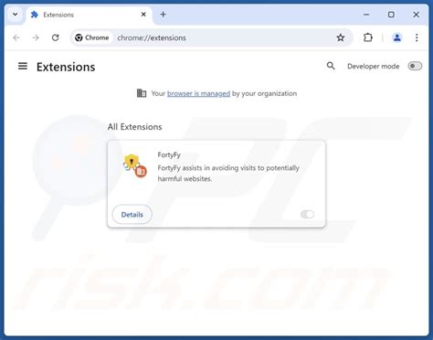 Fortyfy Unwanted Extension Easy Removal Steps Updated