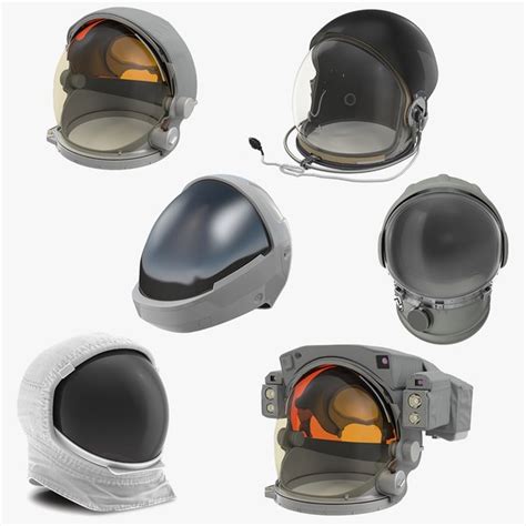 Sci Fi Astronaut Helmet 3d Model Turbosquid 1410969