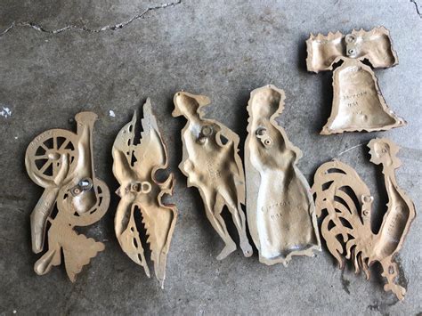Vintage Sexton Metal Wall Art Americana Usa Etsy