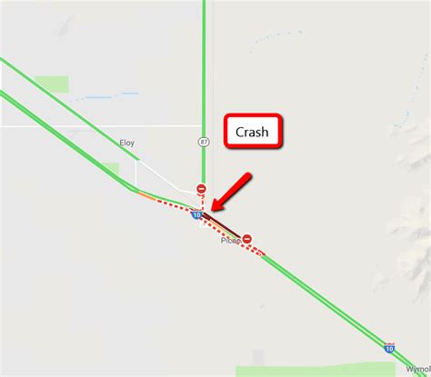 I 10 Near Town Of Picacho Reopens After Fatal Multi Vehicle Crash