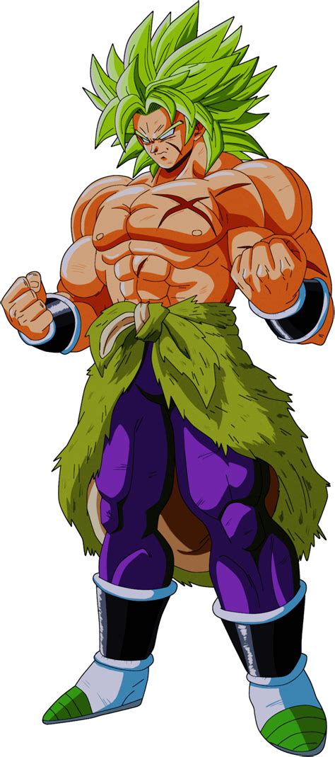 Legendary Super Saiyan Broly Full Power Png Image