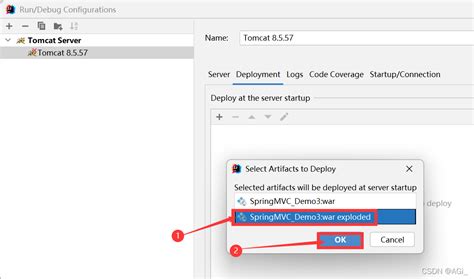 Ssm基础 Springmvc中配置tomcatssm项目配置tomcat后还显示add Configuration Csdn博客