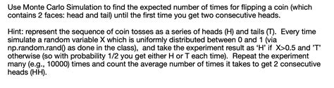 Solved Use Monte Carlo Simulation To Find The Expected Chegg