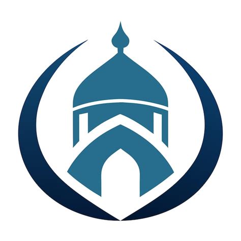 Islamic Logo Vector On White Background Premium Ai Generated Vector