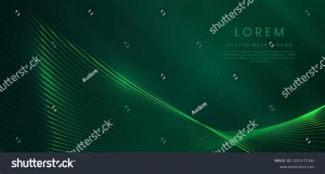 Abstract Luxury Curve Glowing Lines On Stock Vector Royalty Free 2225171343 Shutterstock