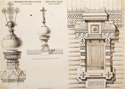 Мотивы русской архитектуры Motifs de l'architecture Russe | Я русский