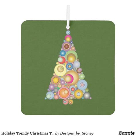 Holiday Trendy Christmas Tree Air Freshener Freshner Air Car Air