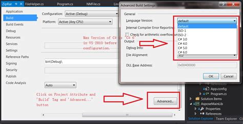 How To Set Visual Studio Support C 7 Features Wudis Windows Blog